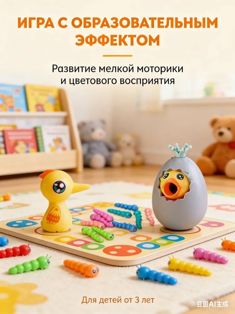 Сортер для малышей Накорми птенца