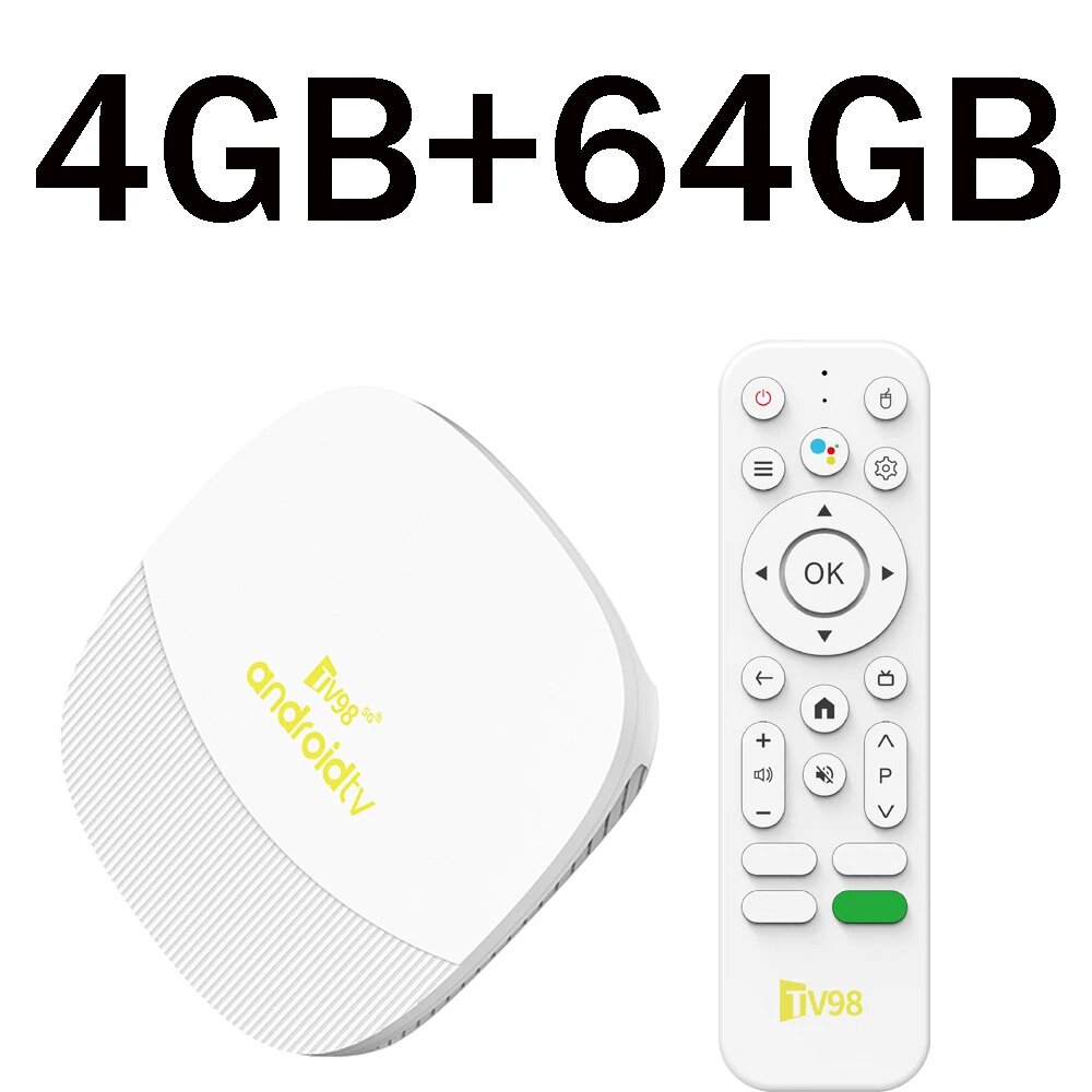 CLIBABIQBOX TV98 ATV Max ТВ-бокс 4K 8ГБ 128ГБ tv98atvmax4gb64gb