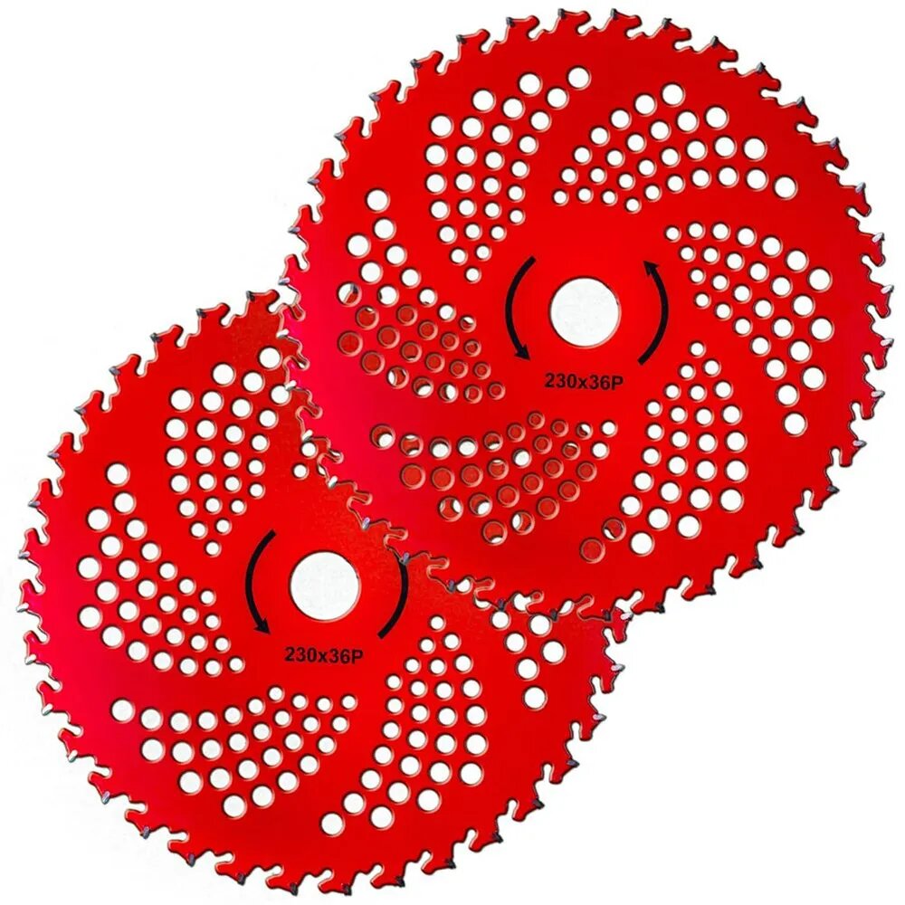 Milochic Нож для садового инструмента Диски для триммера 23 см для эффективной обрезки жёсткой травы и кустарников