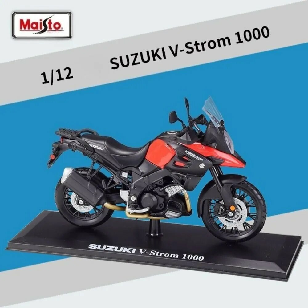 Maisto Suzuki V-Strom 1000 1:12 Сплавная модель мотоцикла