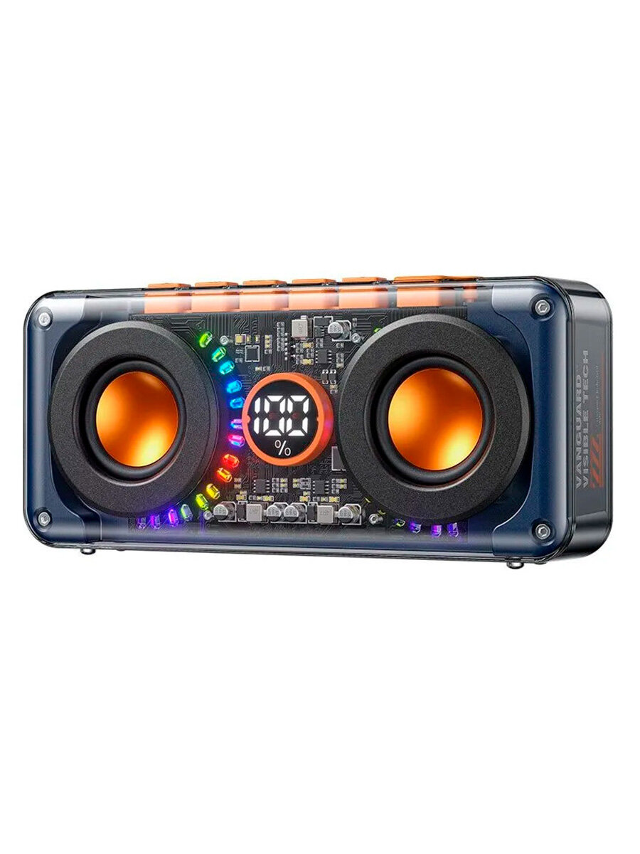 Bluetooth-колонка Wekome Vanguard Series Mecha Wireless Speaker (D42) Blue