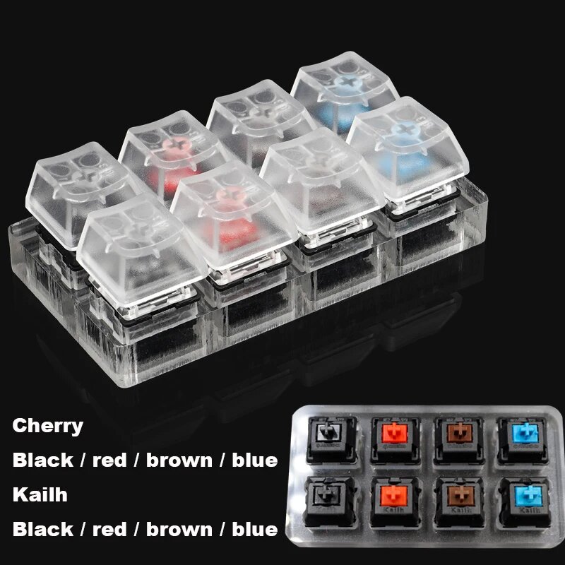 Тестер переключателей Cherry MX Kailh, 4 цвета