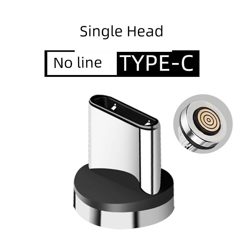 Однонаправленный кабель с 7-пиновым Type-C USB-C магнитной зарядкой - 2м