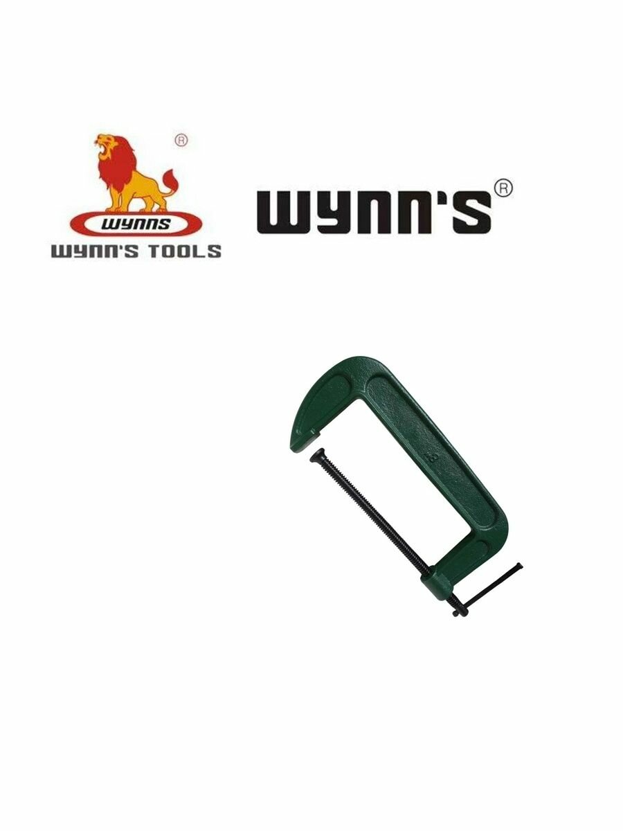 Струбцина тип "G " 8"/200мм W0473G/Wynns Tools