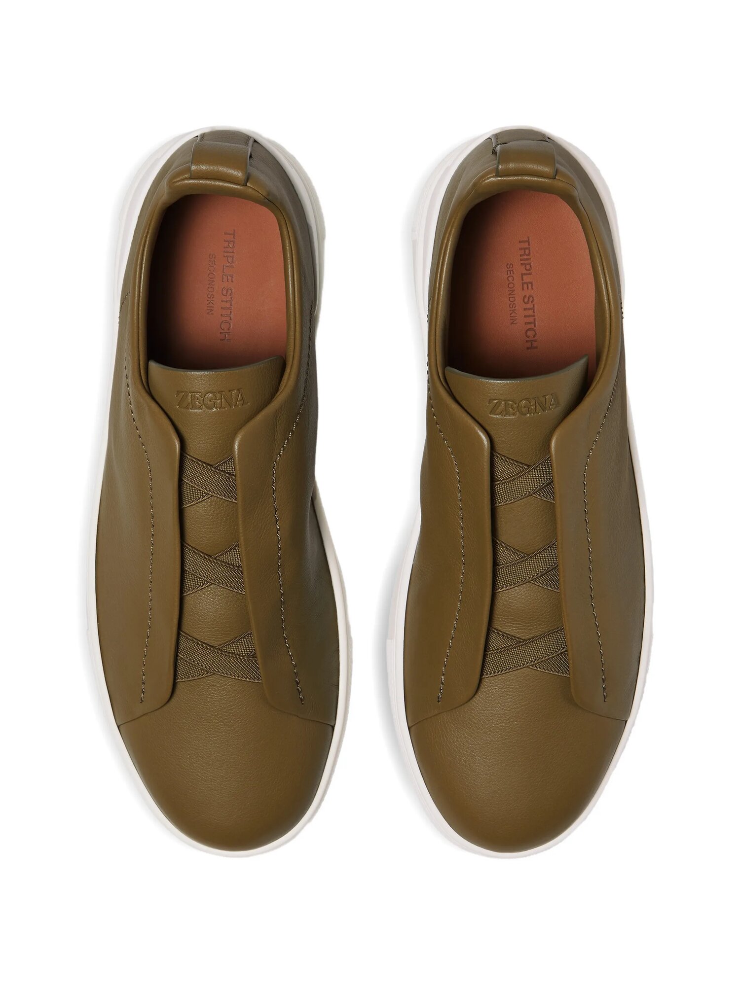 Кроссовки Ermenegildo Zegna Triple Stitch™, размер 39 — фото 1