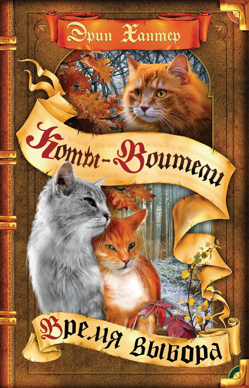 Коты-воители. Цикл "Начало племен". Время выбора. Хантер Э.