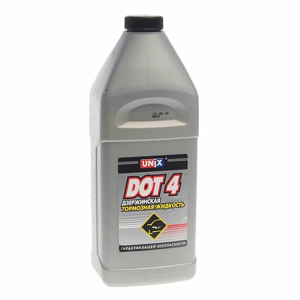 Жидкость тормозная DOT 4 (UNIX) 910г