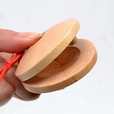 Специальная музыкальная игрушка из массива дерева с животными мотивами, маленькая доска для быстрых ритмов, круглая