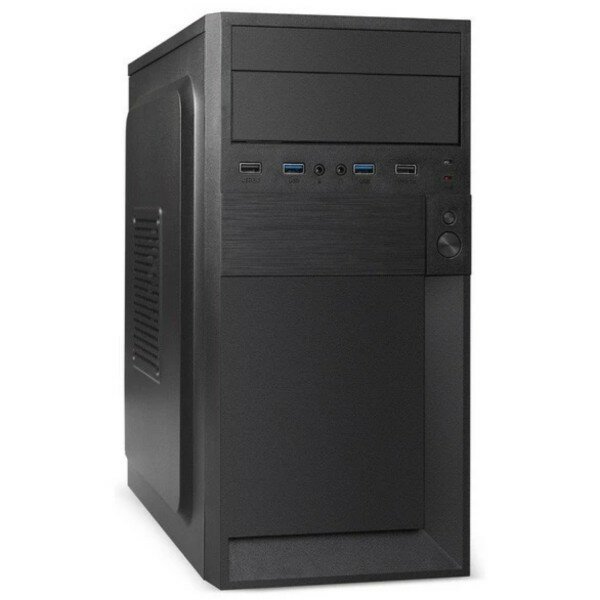 Корпус Exegate BAA-105U2-01 (mATX, без БП, 2*USB+2*USB3.0, аудио, черный)