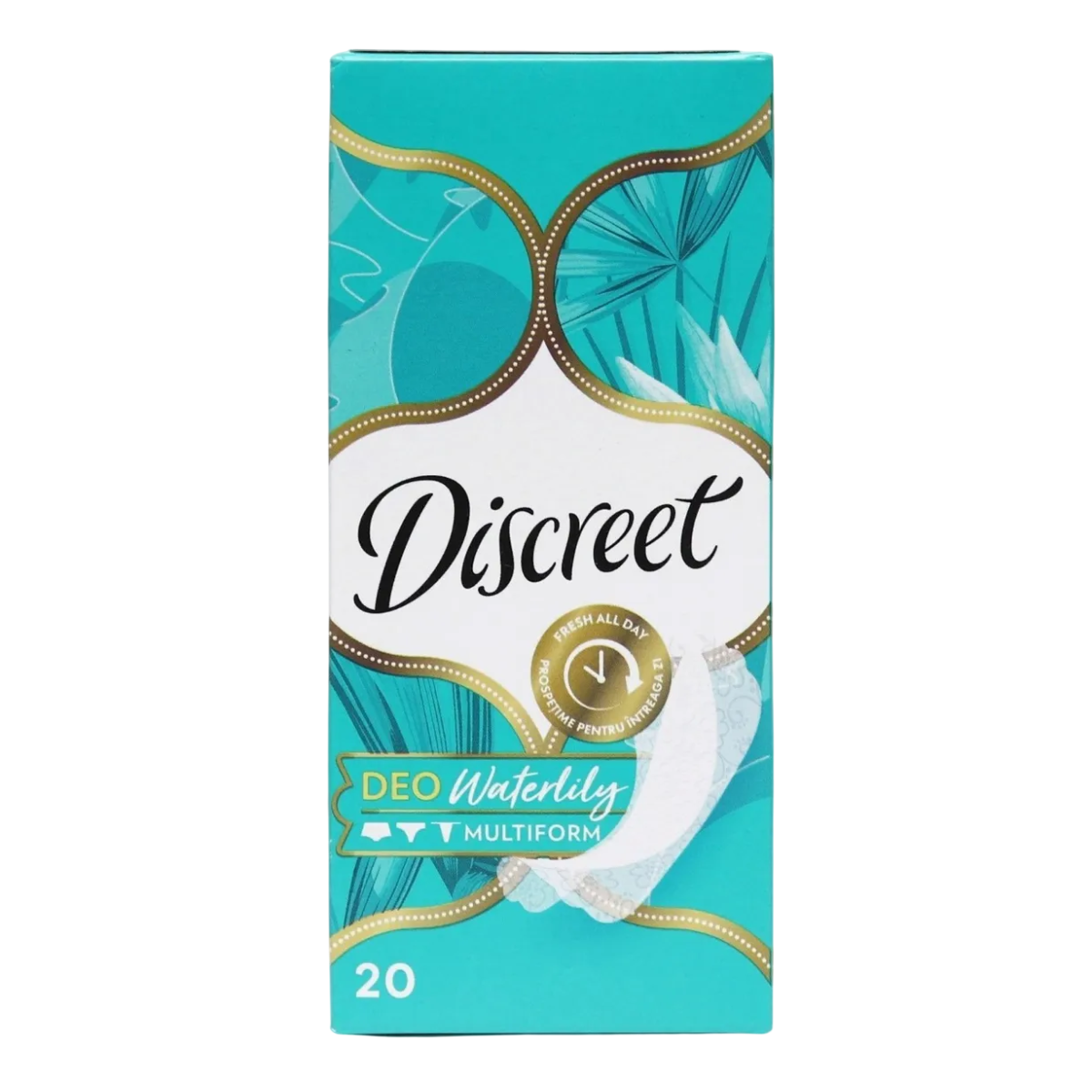 Discreet Мультиформа Део Водная лилия, прокладки ежедневные, 20 шт.