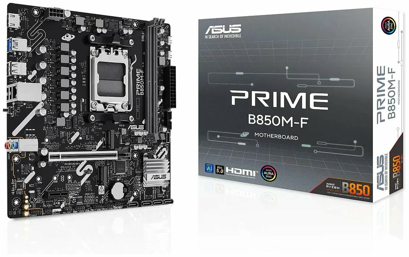 Материнская плата Asus PRIME B850M-F (AM5. mATX)