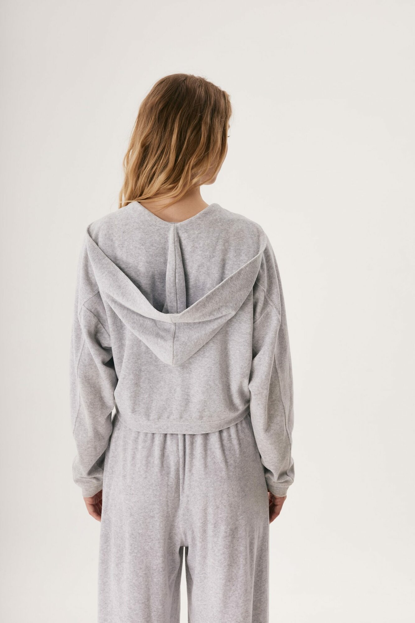 Толстовка Rizami VELOUR NEW, размер OneSize, , серый меланж — фото 1