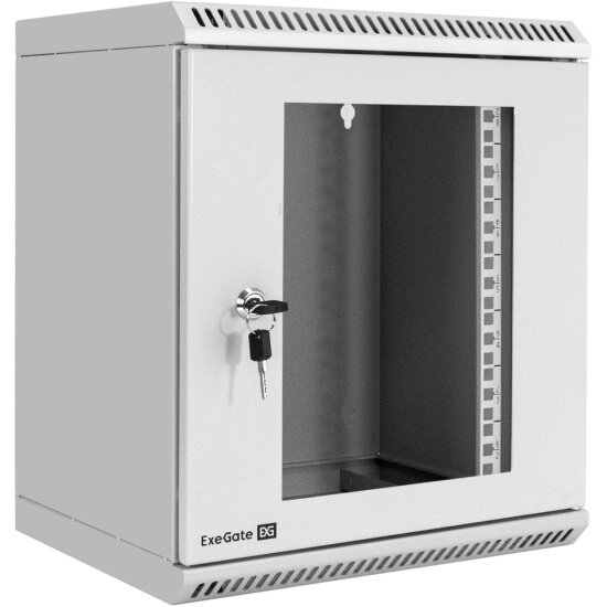 Шкаф телекоммуникационный Exegate EC-WM-9U.280. G. GREY