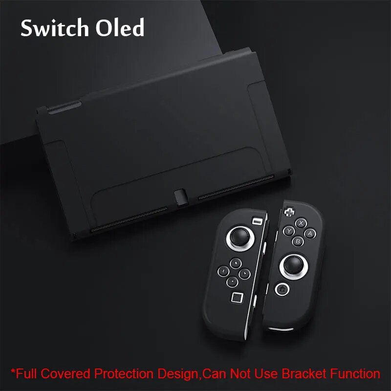Чехол AEFUNDA Fashion Candy Colorful для Nintendo Switch Oled Черный, Black