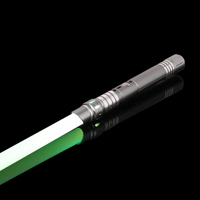 Световой меч зеленый металлический DiXinNi Type 7 Silver RGB