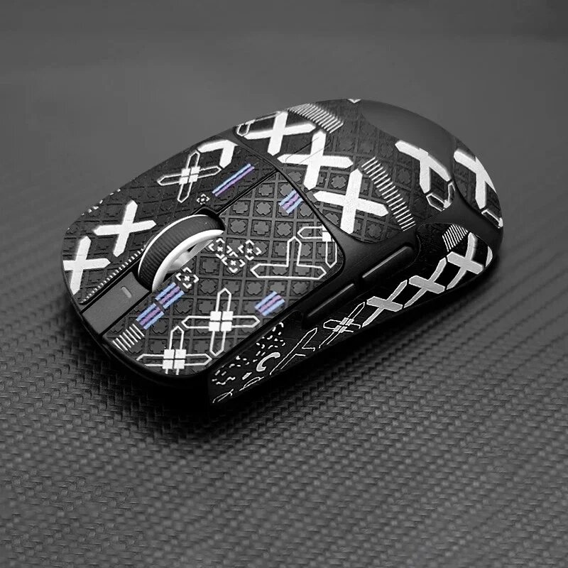 Наклейки для скольжения мыши OllyMurs для VXE Dragonfly R1 SE PRO MAX Черный, BKXX