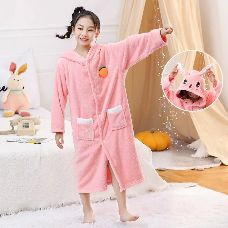 Халат Taobao Детский мультфильм халат