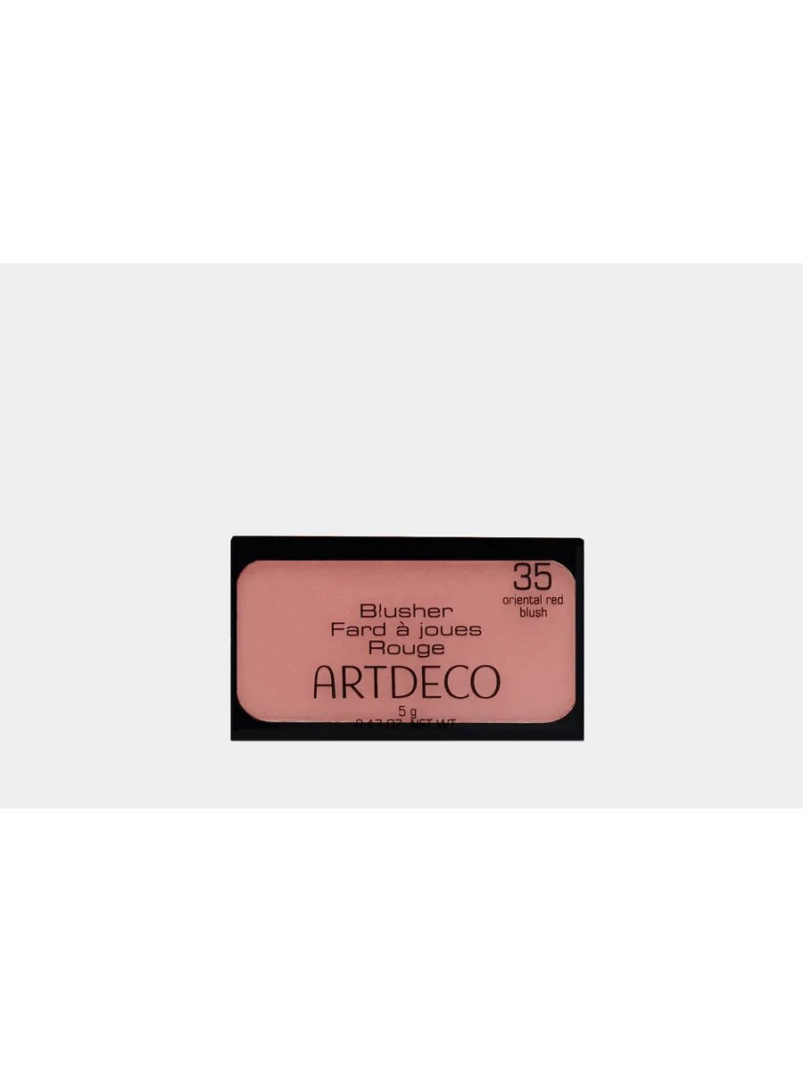 Artdeco Blusher Румяна для лица 5 г 35, Oriental red
