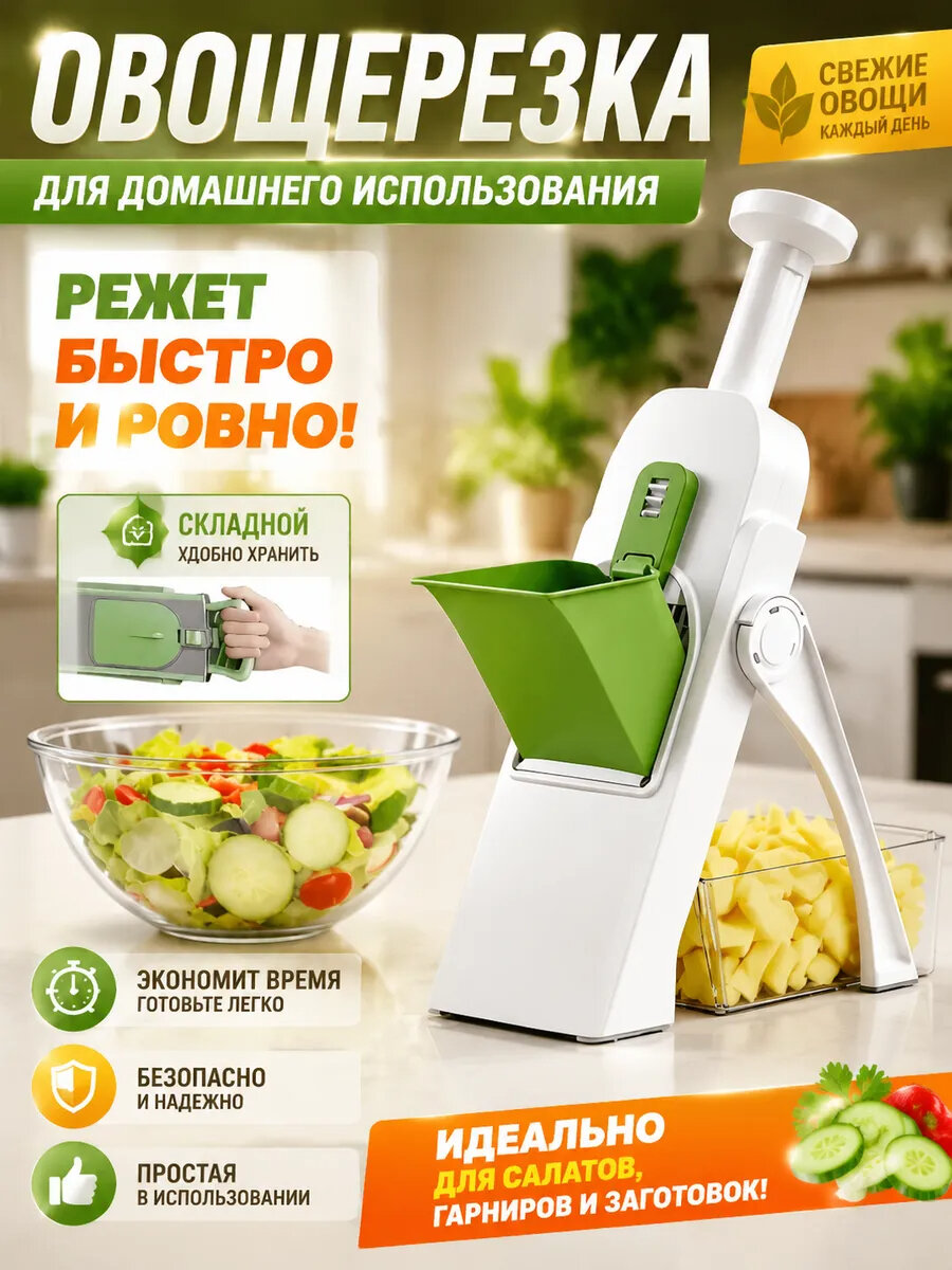 Ручная многофункциональная овощерезка