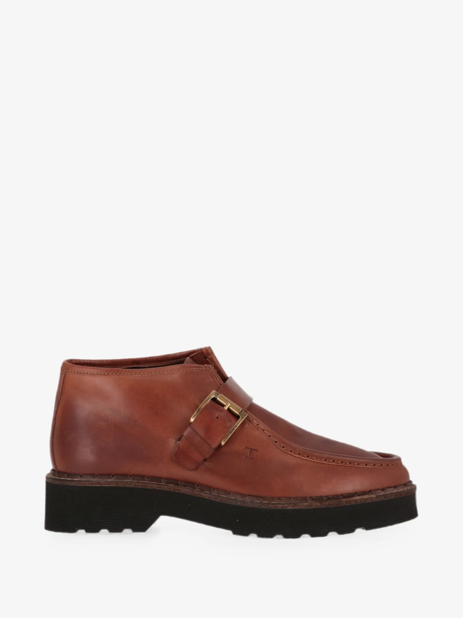 Лоферы Buckle-fastening leather loafers