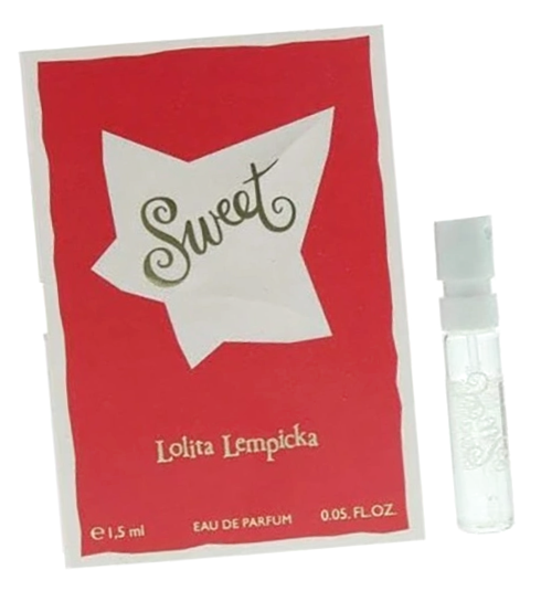 Сэмпл женской парфюмерной воды Лолита Лемпика Свит 1.5 мл / Lolita Lempicka Sweet