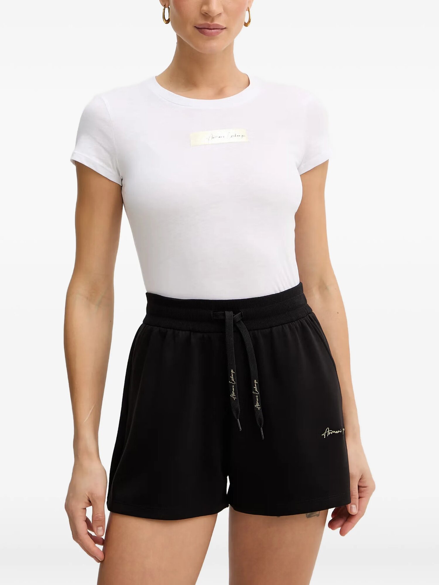 Футболка Armani Exchange, размер 42, белый