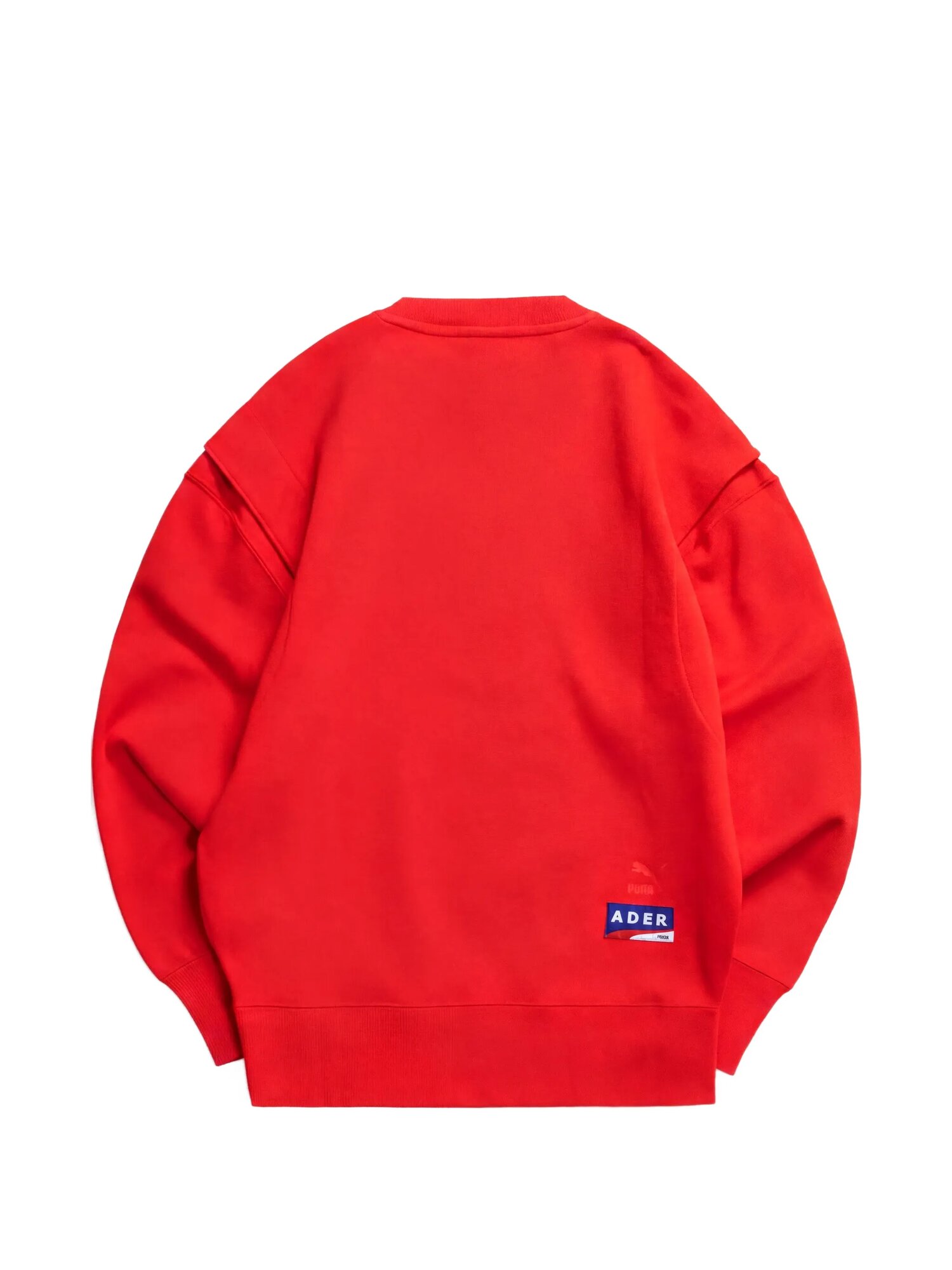 Свитер PUMA Ader crew-neck long-sleeves sweater, размер L, , красный — фото 1