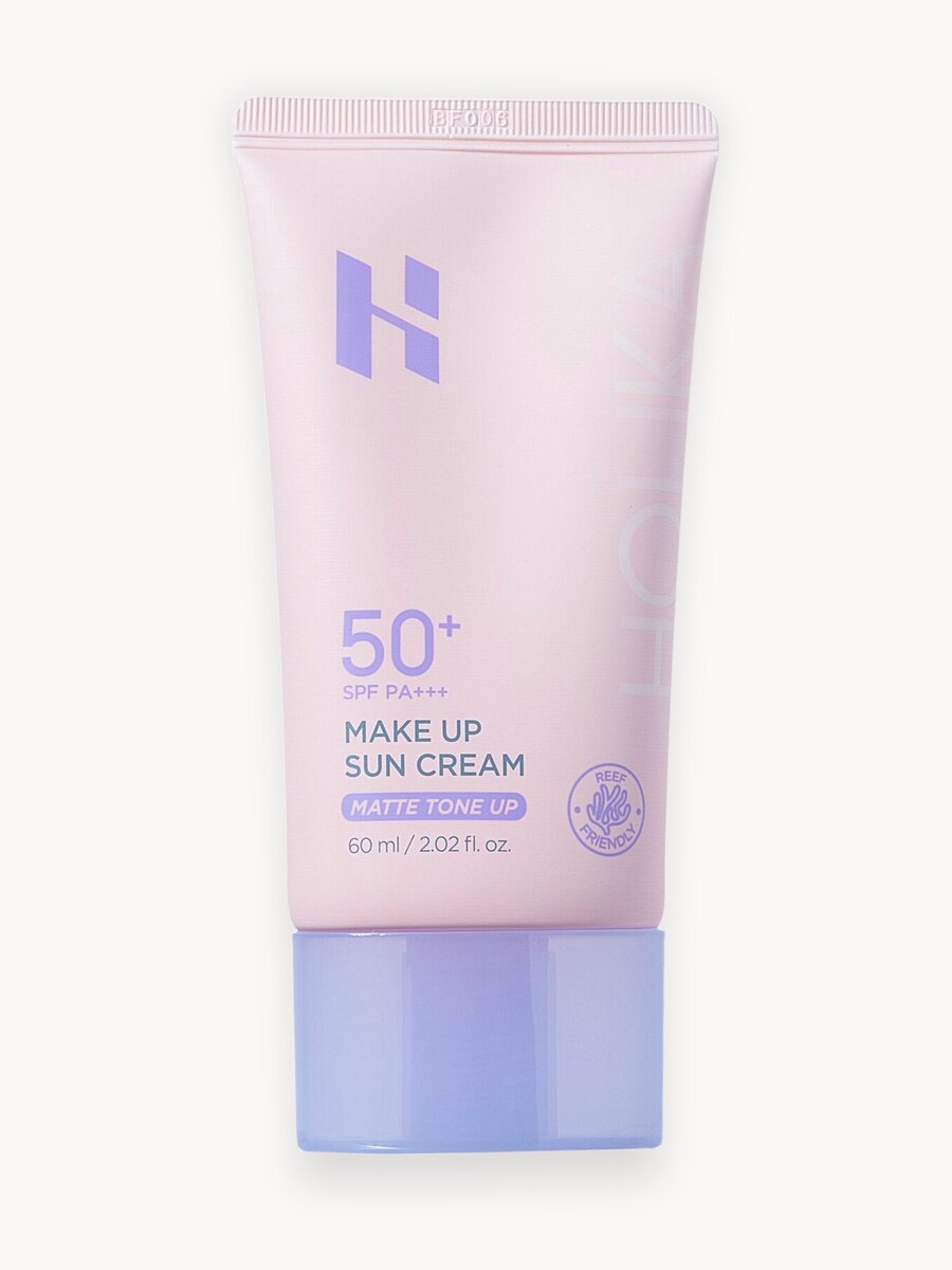 Holika Holika Cолнцезащитный тонирующий крем для лица и матирующая основа под макияж Make Up Sun SPF 50+ PA+++ 60 мл