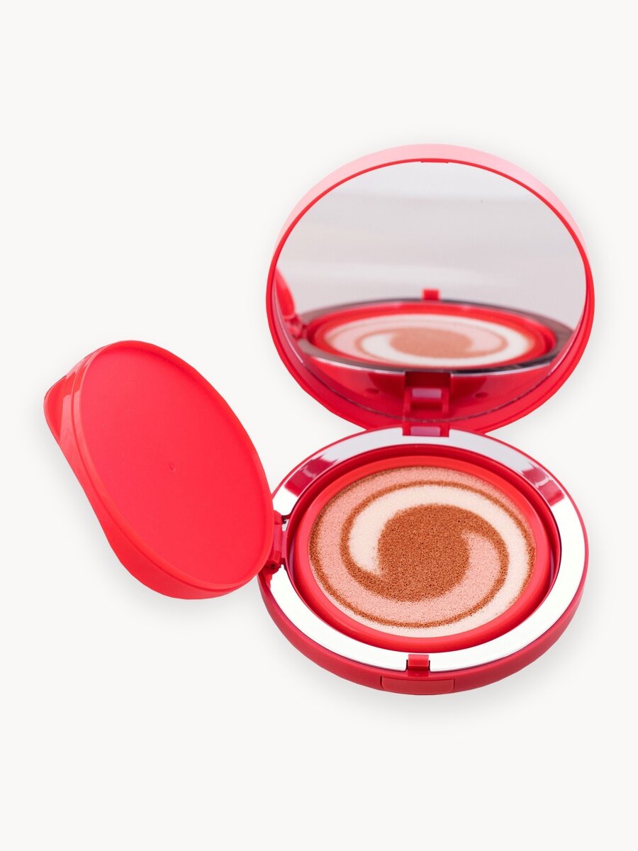 Увлажняющий тональный кушон тон 21, Yu.R Skin Solution Moist Layer Cushion SPF50 + PA +++, 25гр.