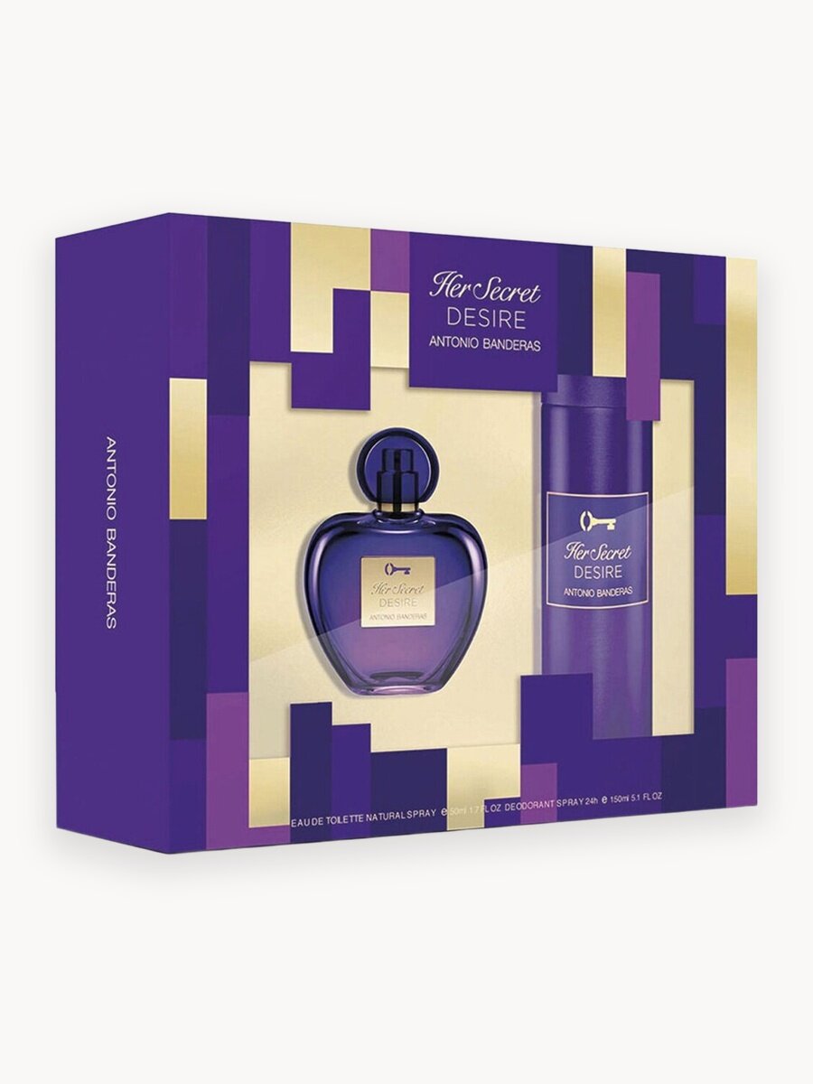 Парфюмерный набор BANDERAS Her Secret Desire 50 мл