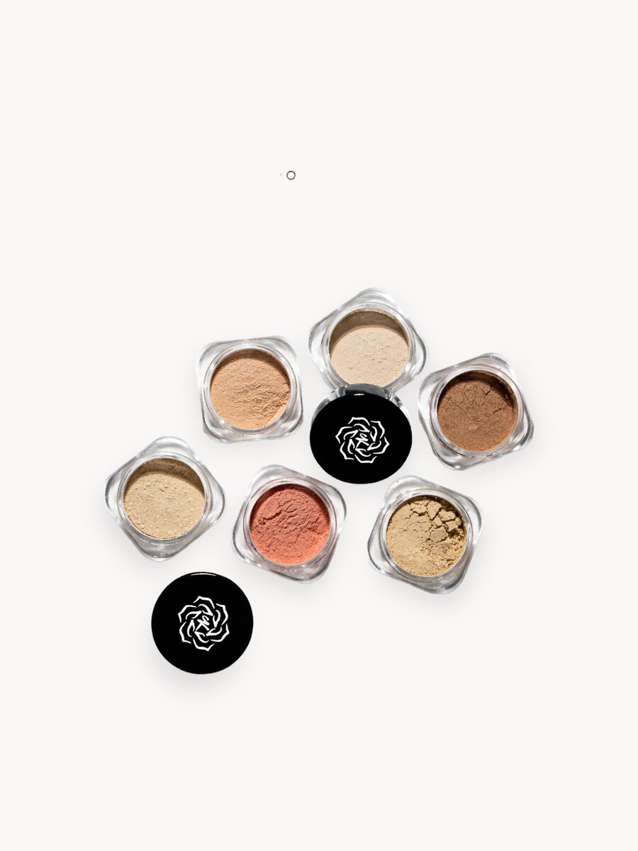 Набор пробников минеральной косметики Beige Kristall Minerals cosmetics