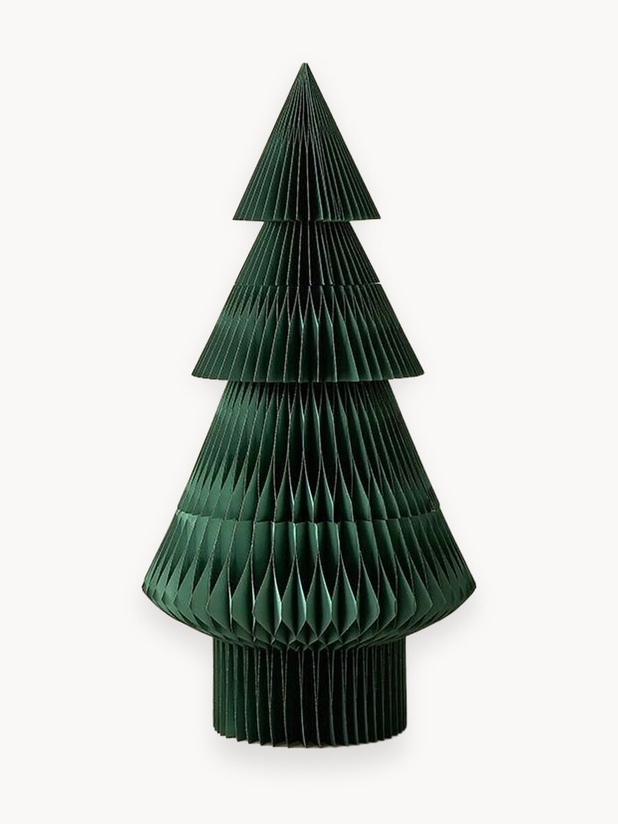 Елка бумажная большая складная 1.2m 1.8m/large paper Christmas tree