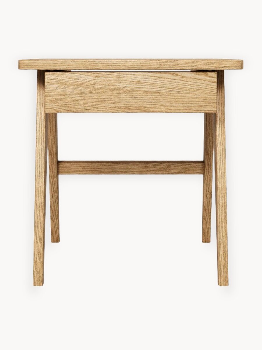 Тумба прикроватная из массива дуба Toki, натур