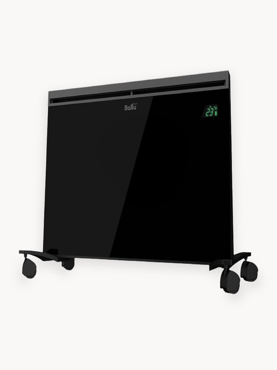 Электропанель Ballu Plaza EXT BEP, 1500 Вт, 2 режима, черный