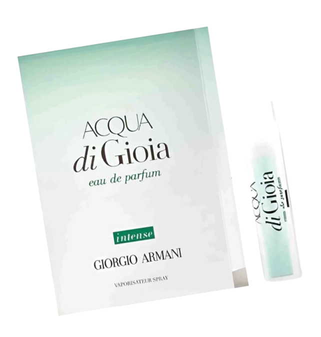 Парфюм Giorgio Armani Acqua Di Gioia Intense 1.2 мл - женская миниатюра / Аква Ди Джоя