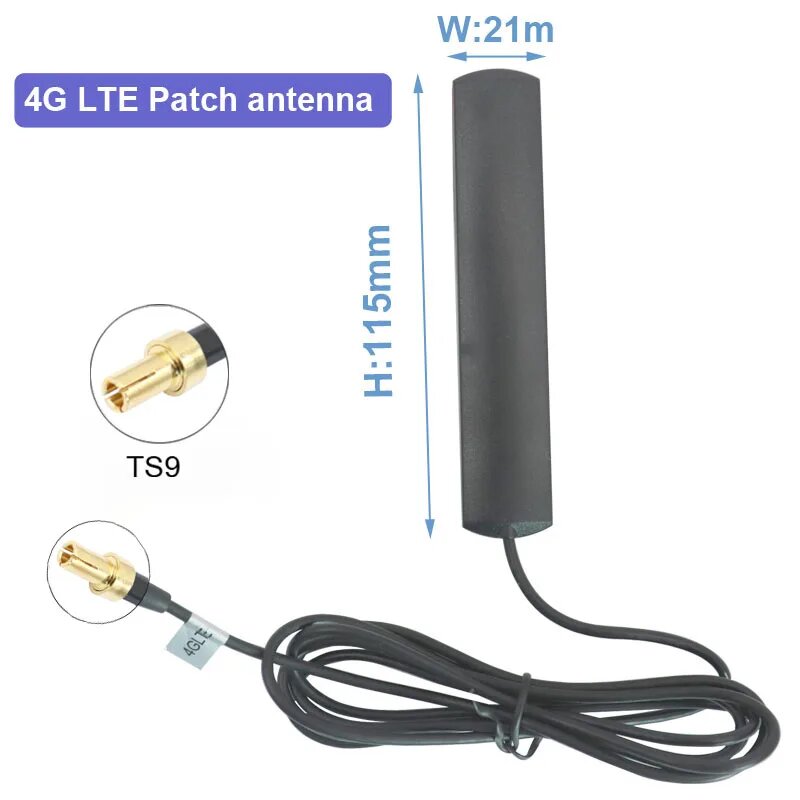 2 шт. 4G LTE патч-антенна DIXSG 5dbi 700-2600 МГц