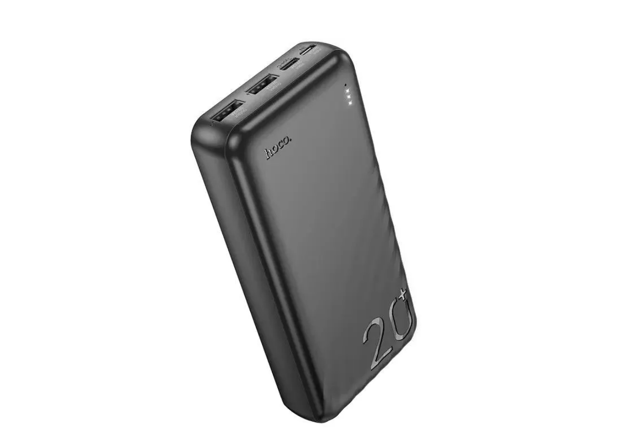 Внешний аккумулятор HOCO J123A Element, 20000mAh, Black (чёрный) (6942007612067)