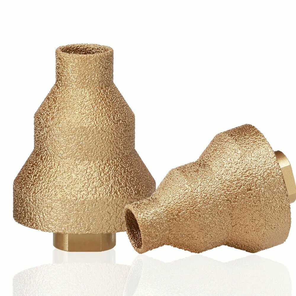 Алмазная ступенчатая фаска 20-35-50 мм с резьбой M14, сверло, угловая шлифовальная пила для увеличения мраморной каменной плитки, бетона, фарфора