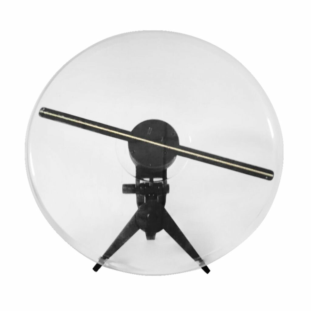 Рекламный экран вентилятора 27см невооруженным глазом 3d голографический рекламный экран европейского стандарта 220В