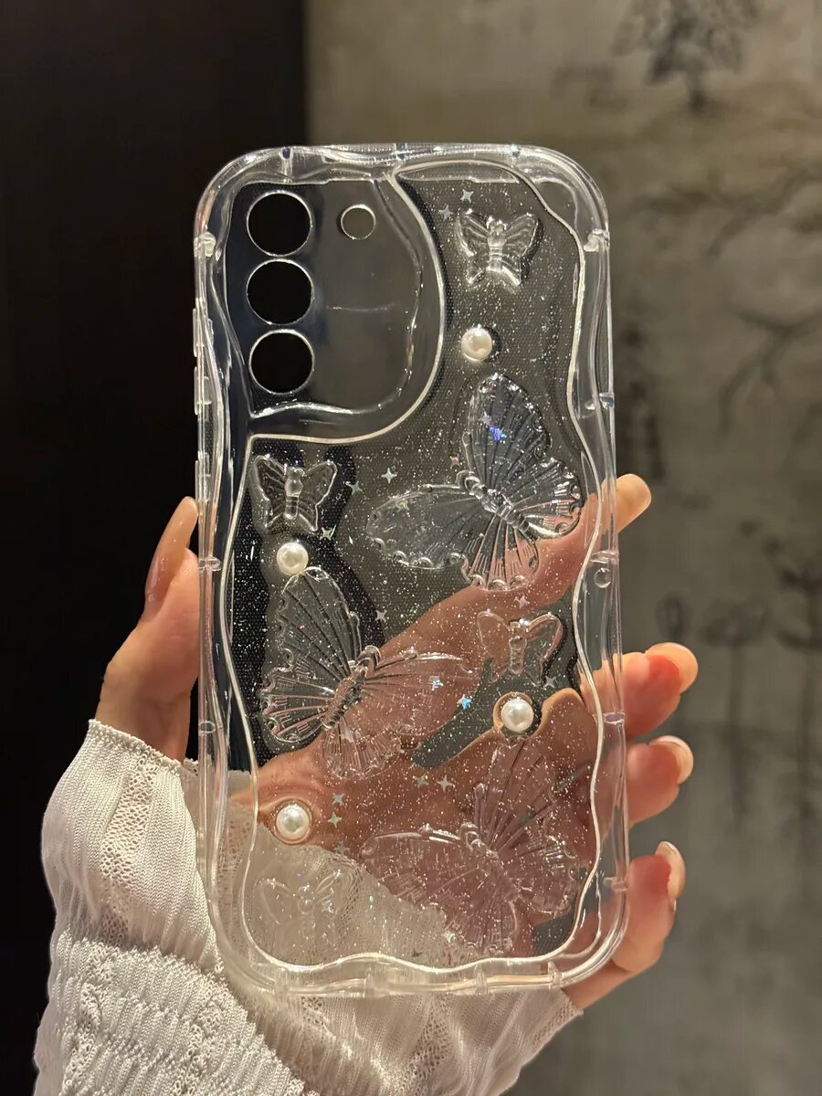 Чехол О'Кейси, для Samsung Galaxy S21 FE, прозрачный, с защитой камеры