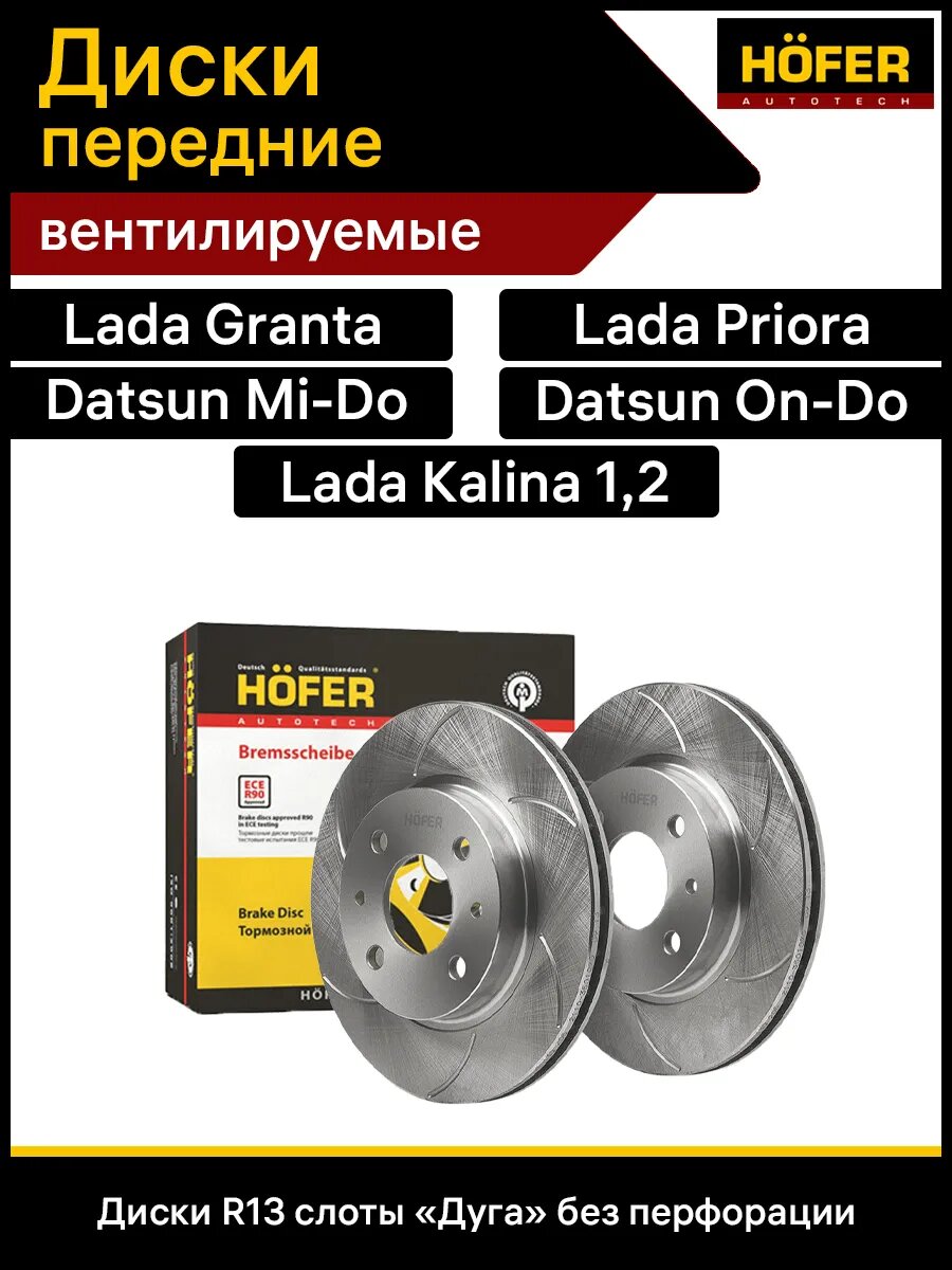 Тормозные диски передние