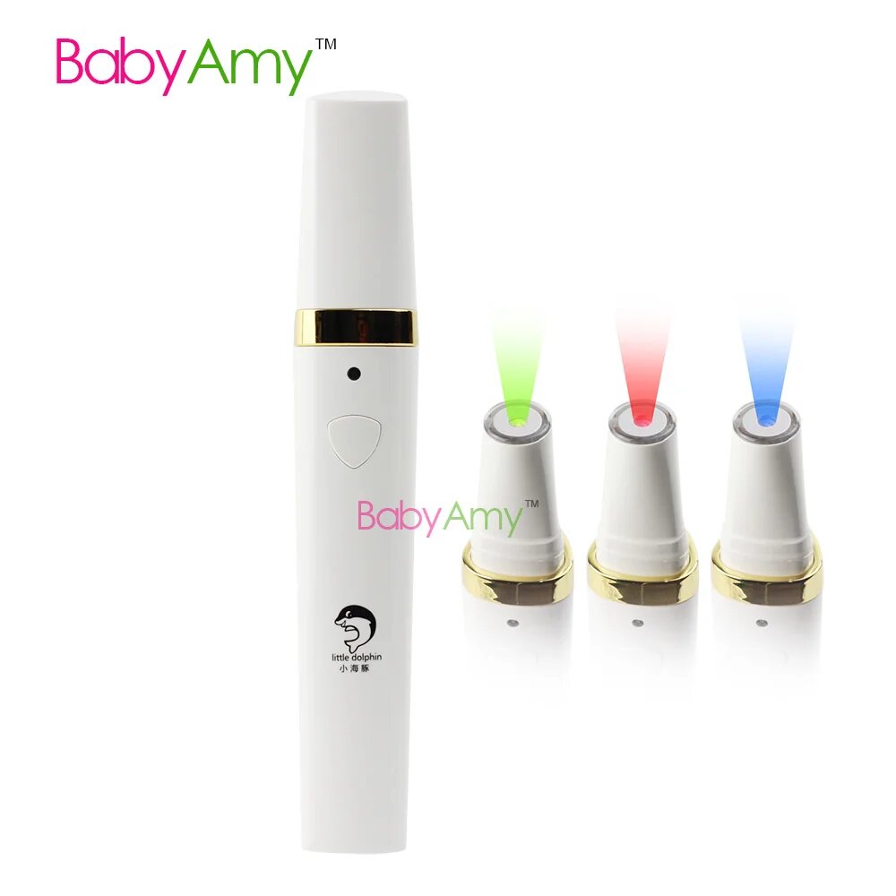 Оригинальный 3 в 1 лазер для удаления акне, ручка для удаления прыщей для восстановления шрамов омоложения кожи. Аппарат для ухода за кожей, инструмент для лечения акне