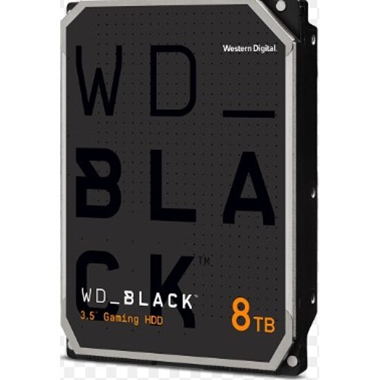 Жесткий диск Western Digital 3.5" WD Black 8 ТБ, SATA III, 256 Mb, 7200 rpm CMR (WD8002FZBX)