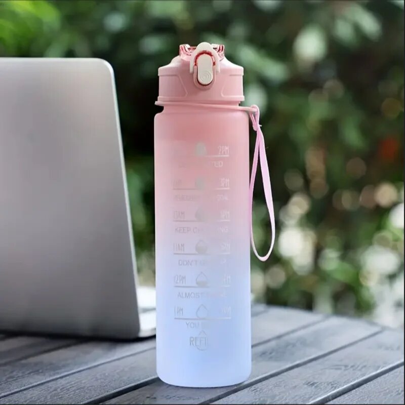Бутылка для воды 700 мл Pink Inspirational