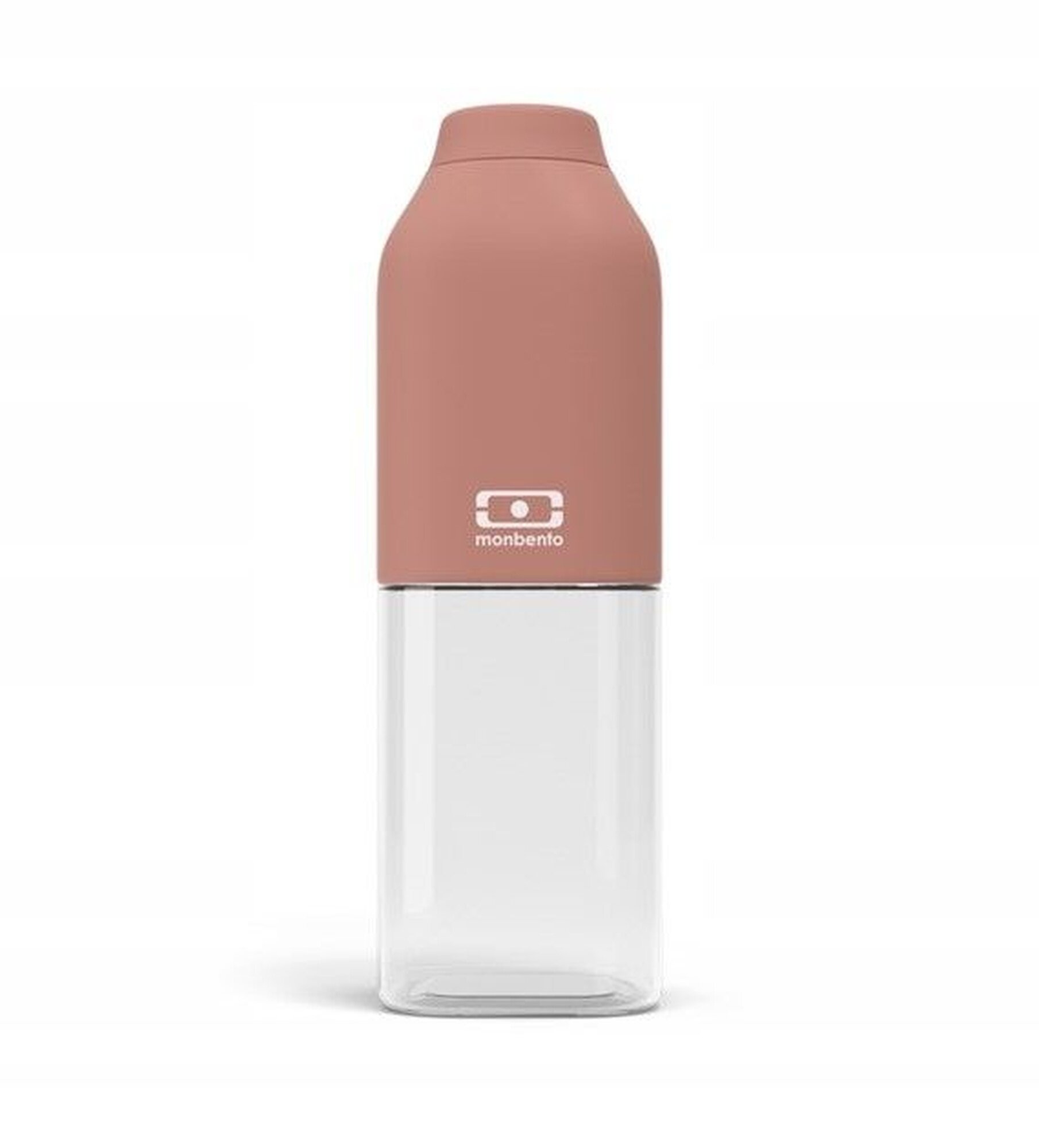 Бутылка для воды Monbento Positive M Moka, тритан, 0,5л, прозрачная, розовая