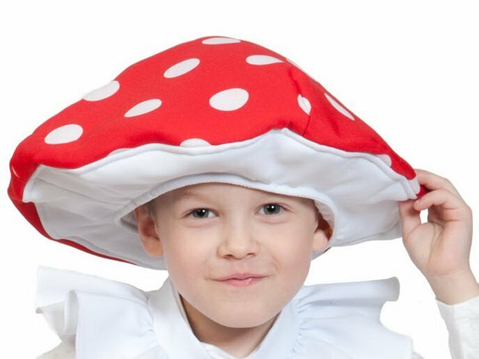 Шапочка Карнавалофф Гриб Мухомор, One Size (20-00748-One Size)