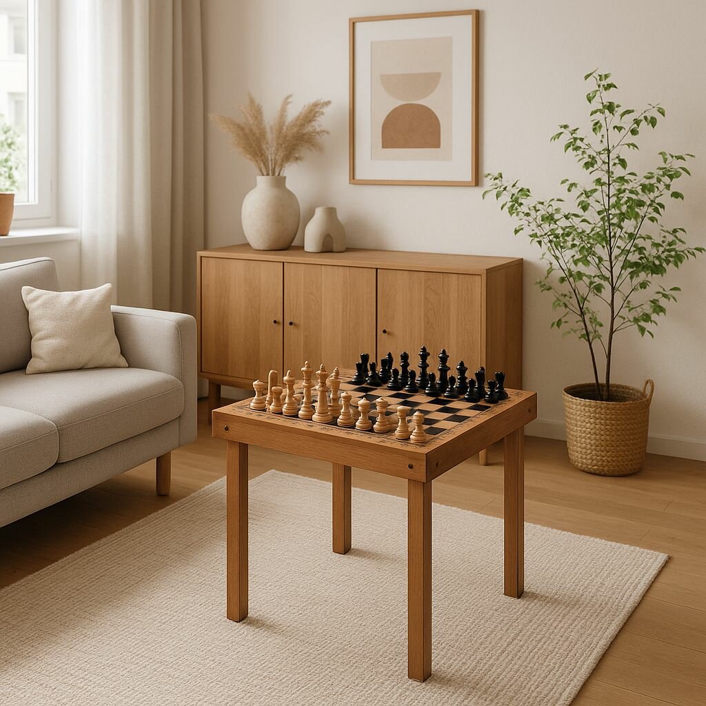 Стол шахматы, шашки, нарды (3 в 1)