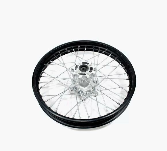 Обод задний 17" (1,85-R17 d15mm) сталь/черный (6x128x68/4x65.5x50) (звезда/диск)