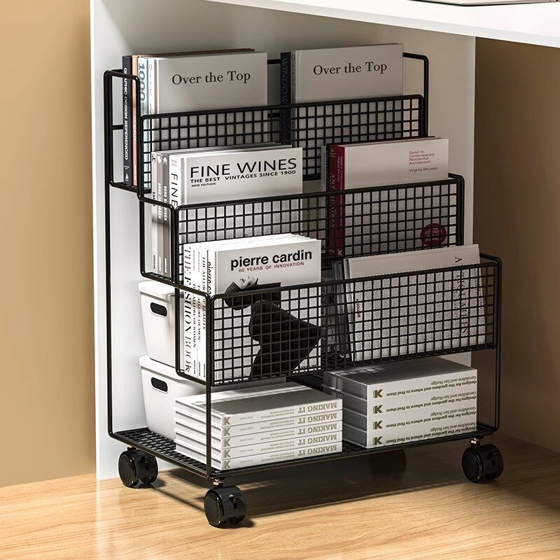 Вращающаяся книжная полка "EERO" для гостиной и офиса с системой хранения на 360°