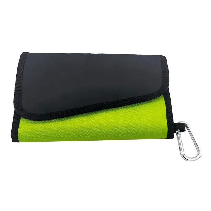 6 Карманов Для Хранения Рыболовных Приманок Кошелек Чехол Для Приманок Внутренняя Сумка Для Рыболовных Снастей Сумка с Карабином Аксессуары Для Рыболовных Снастей